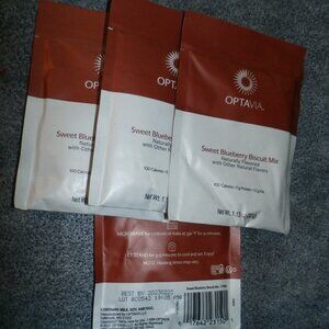 OPTAVIA | Other | 4 Optivia 2 Butterscotch Mix 10 Blueberry Biscuit Mix ...